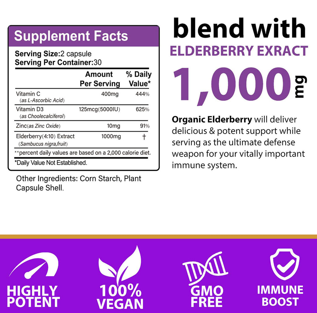 benefits of elderberry for immune system