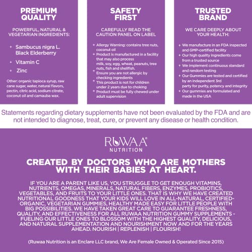 benefits of elderberry gummies for kids
