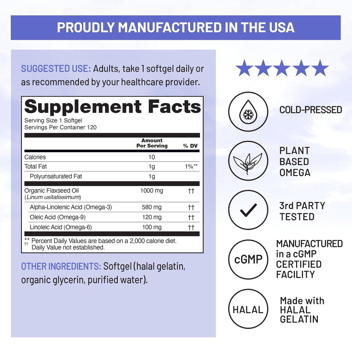 benefits of flaxseed oil supplements