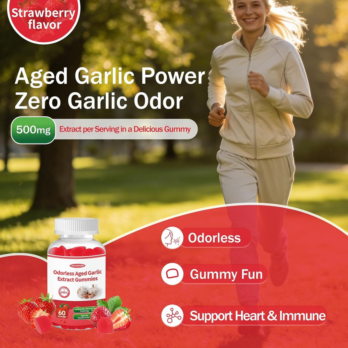 benefits of garlic extract gummies