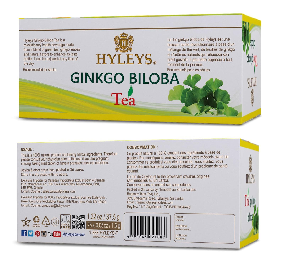 benefits of Ginkgo Biloba green tea