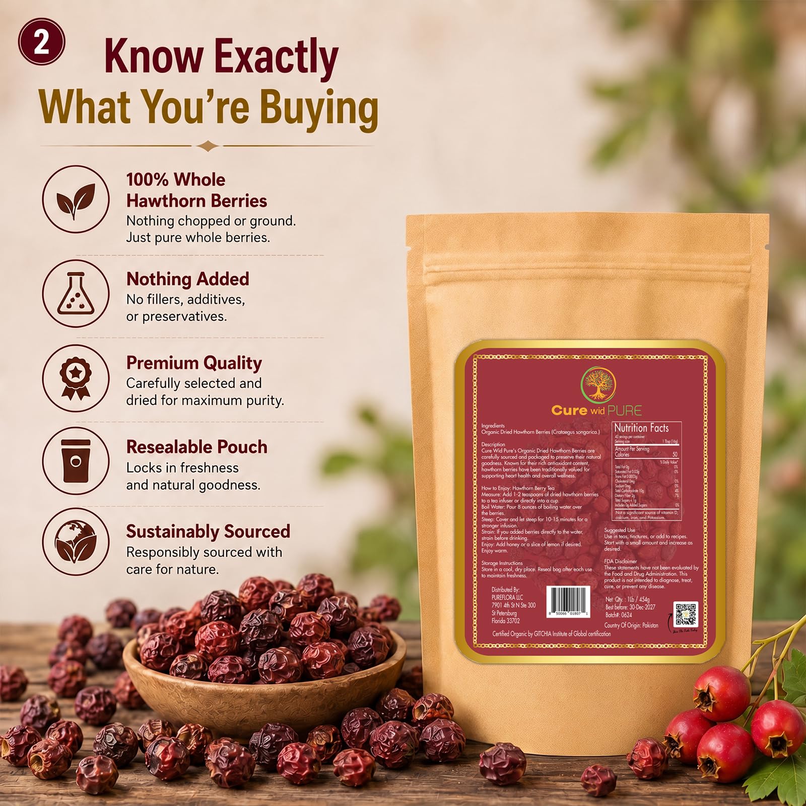benefits of hawthorn berry tea
