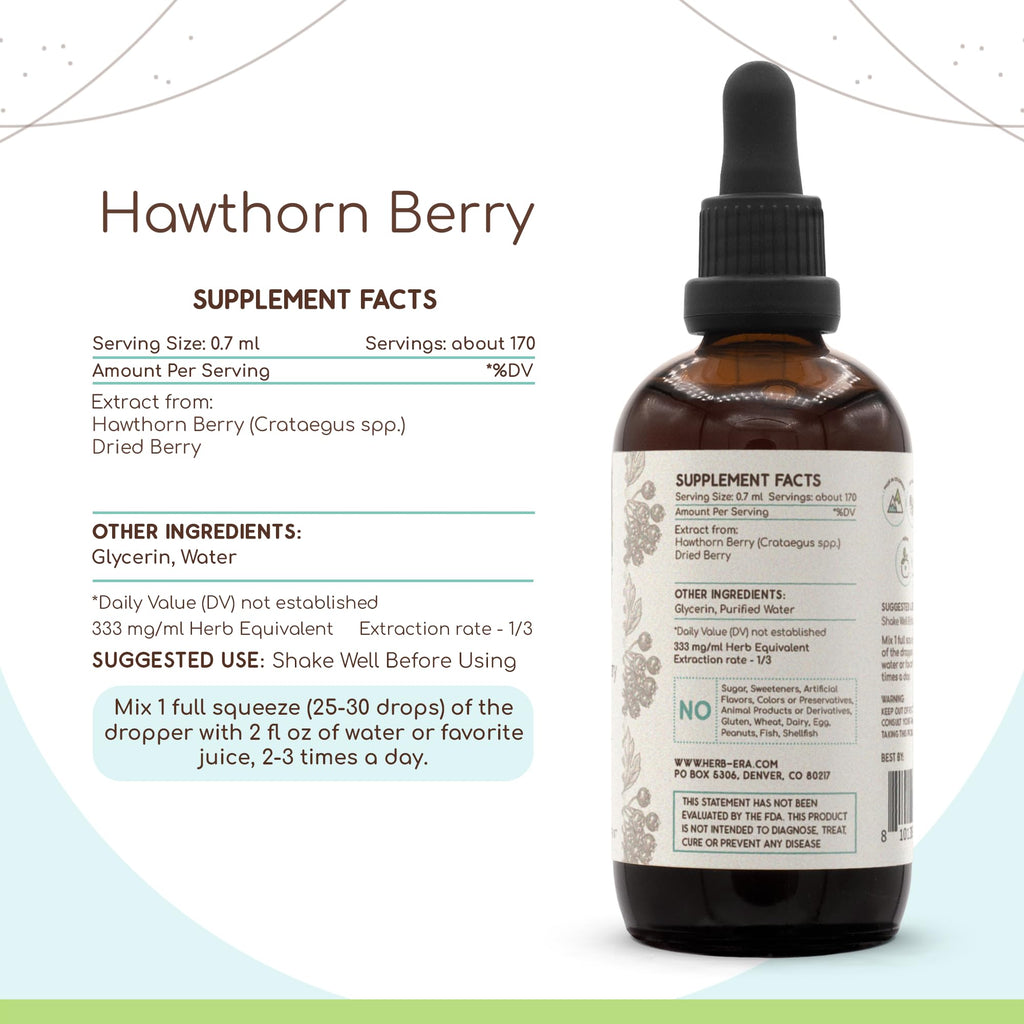 benefits of hawthorn berry tincture