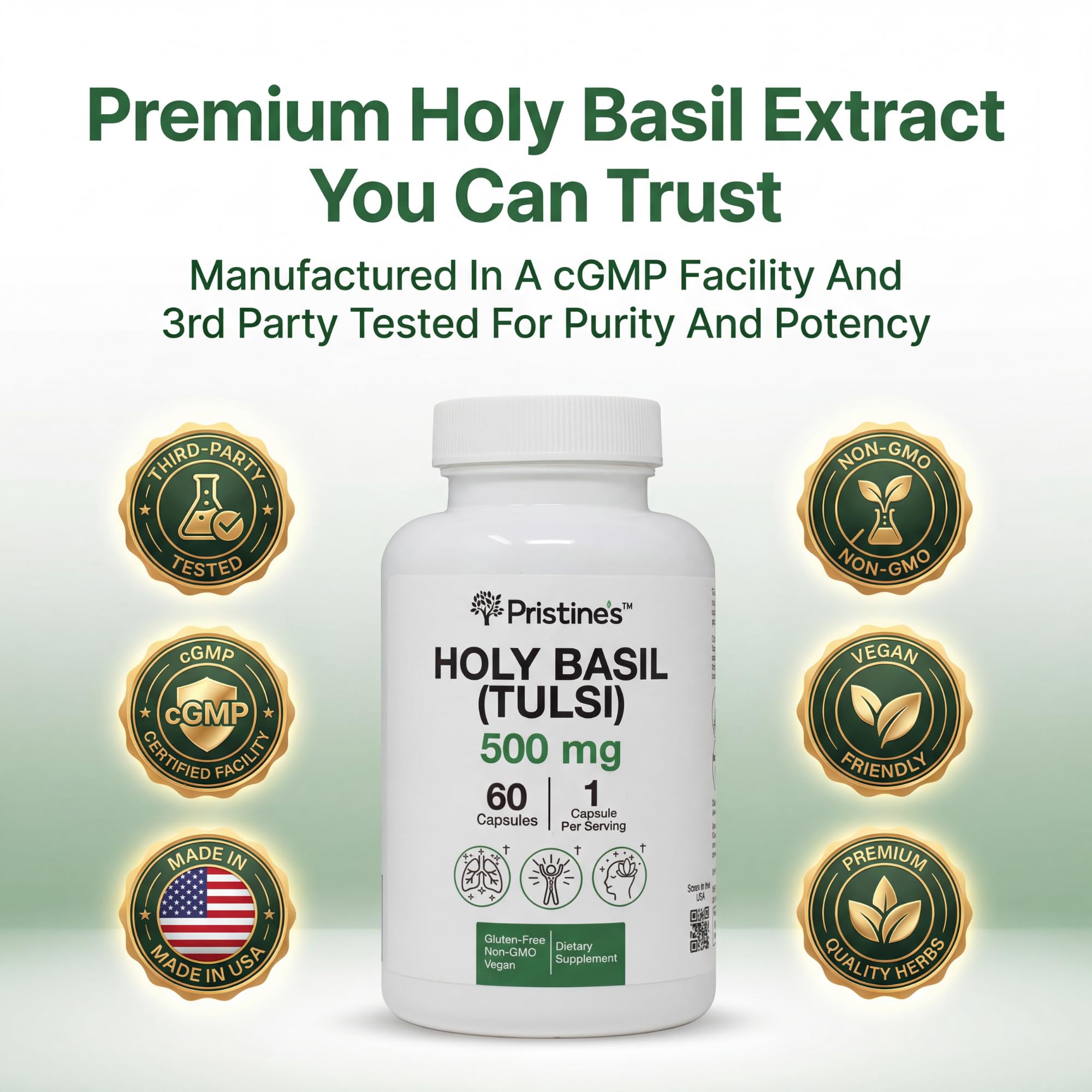benefits of holy basil for calmness