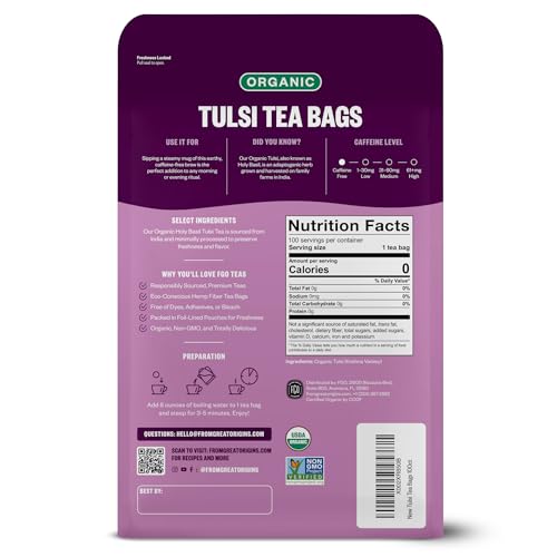 benefits of holy basil tea