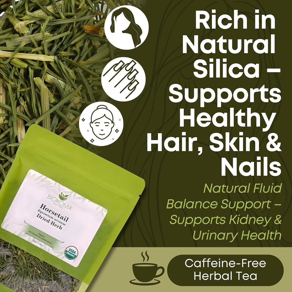 benefits of horsetail herbal tea