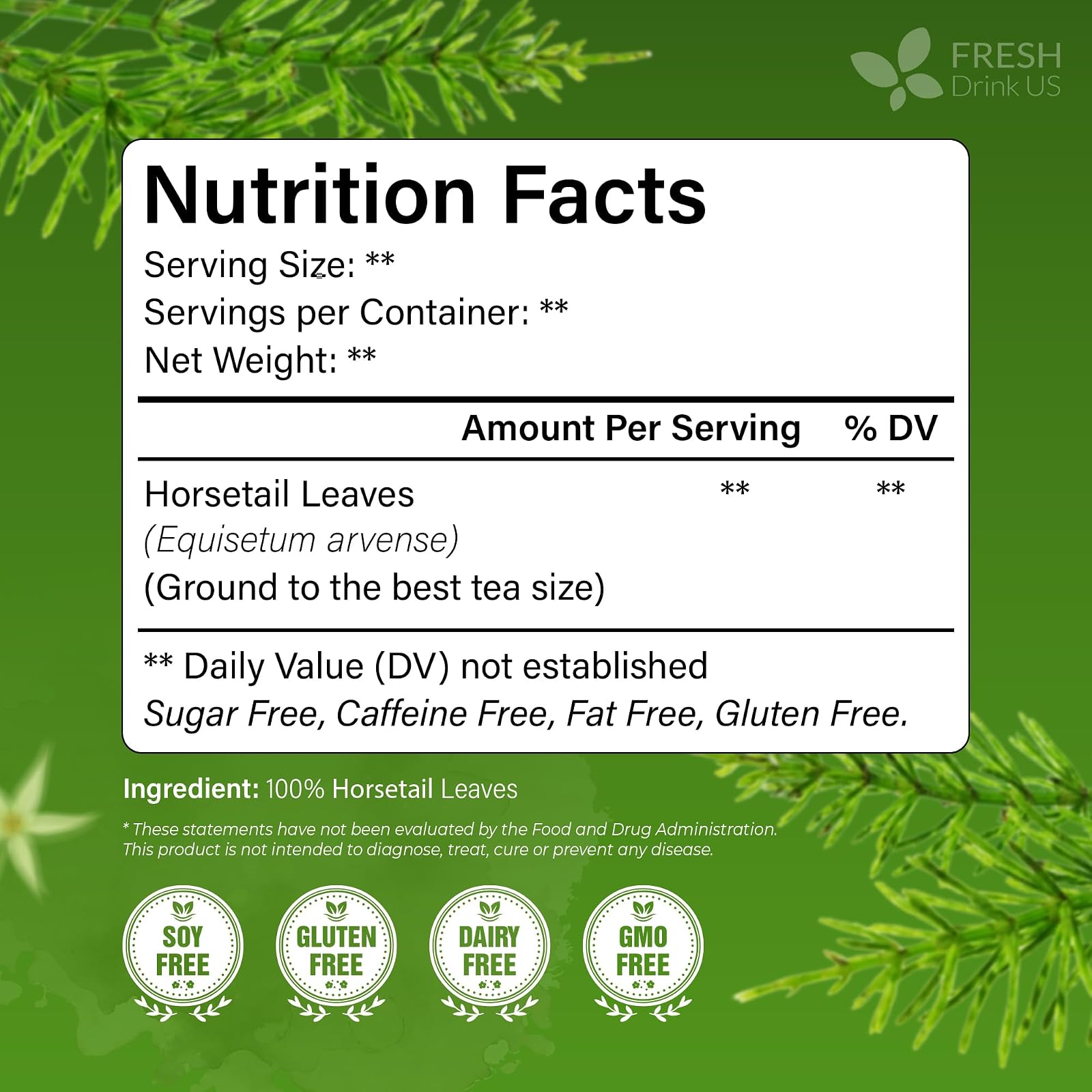 benefits of horsetail leaf tea