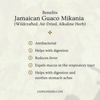 benefits of Jamaican Guaco herb
