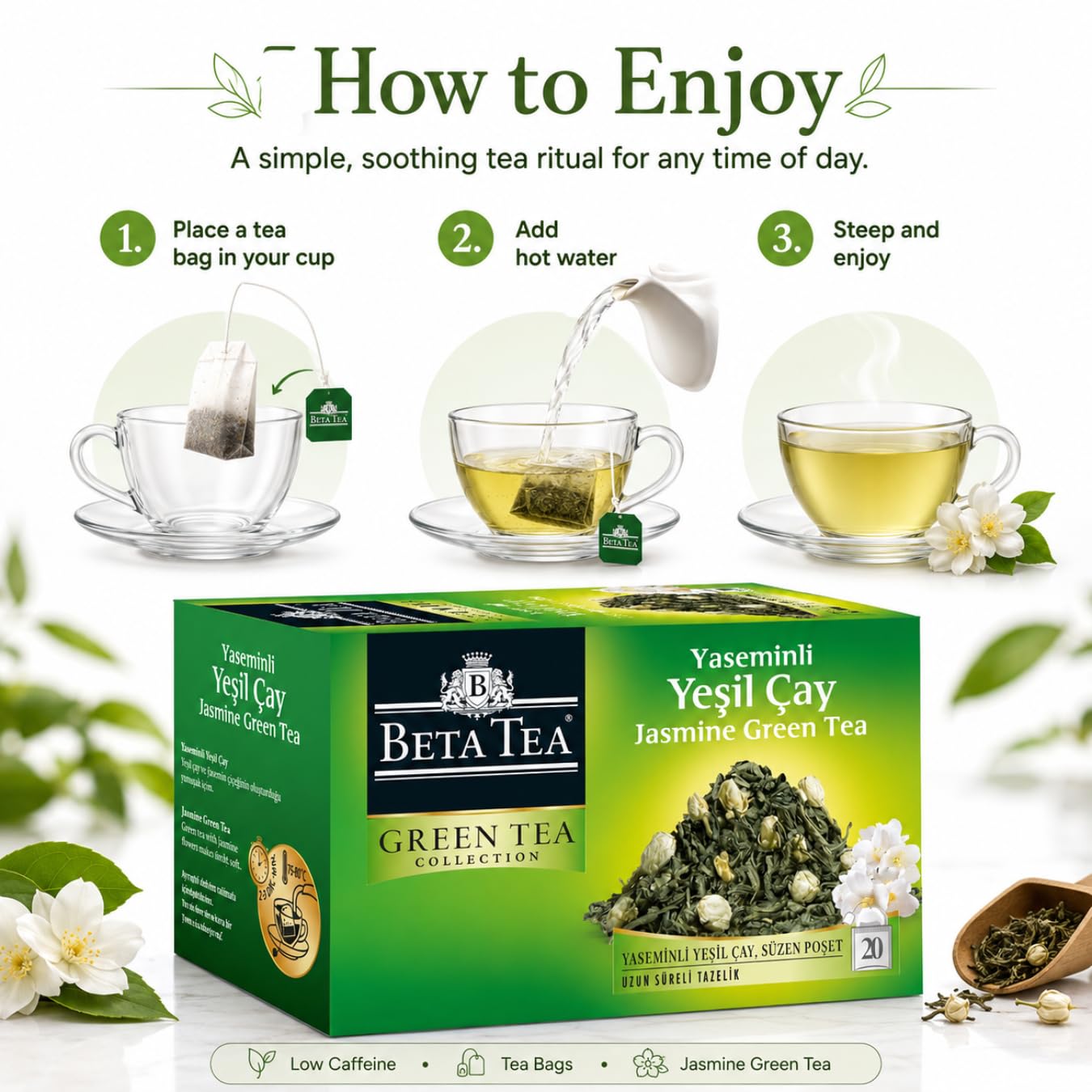 benefits of jasmine green tea