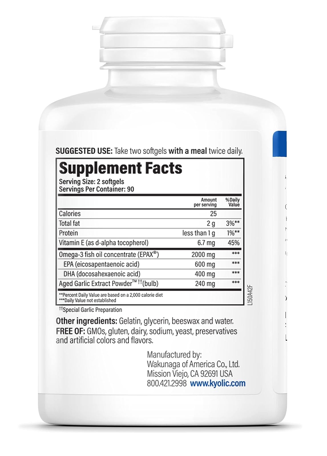 benefits of Kyolic omega 3 for kids