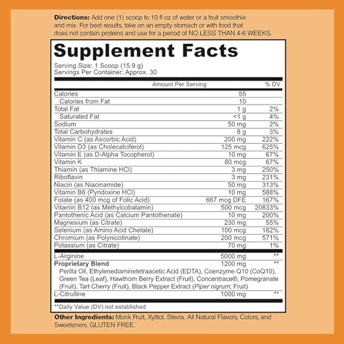 benefits of l-arginine and l-citrulline