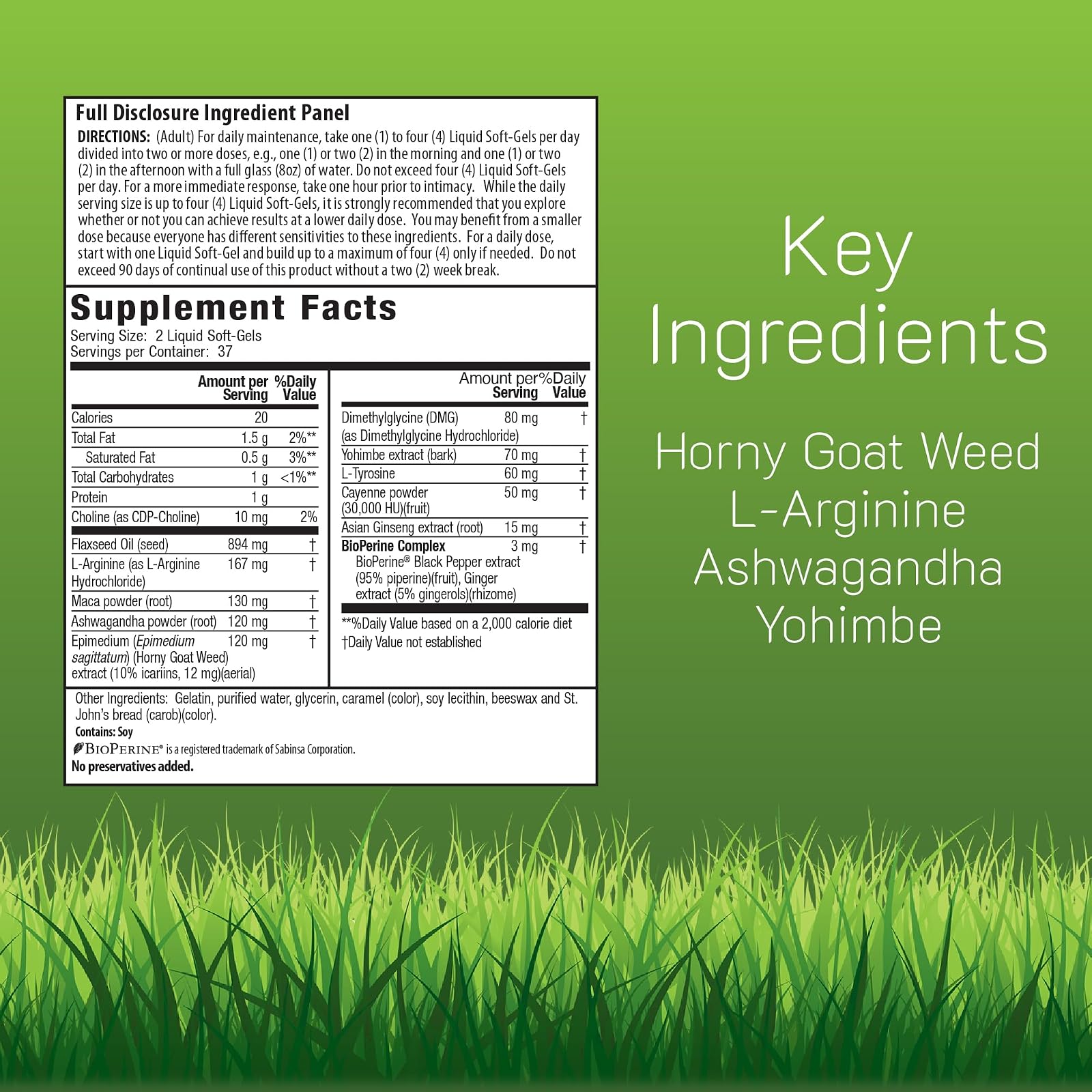 benefits of l-arginine for performance