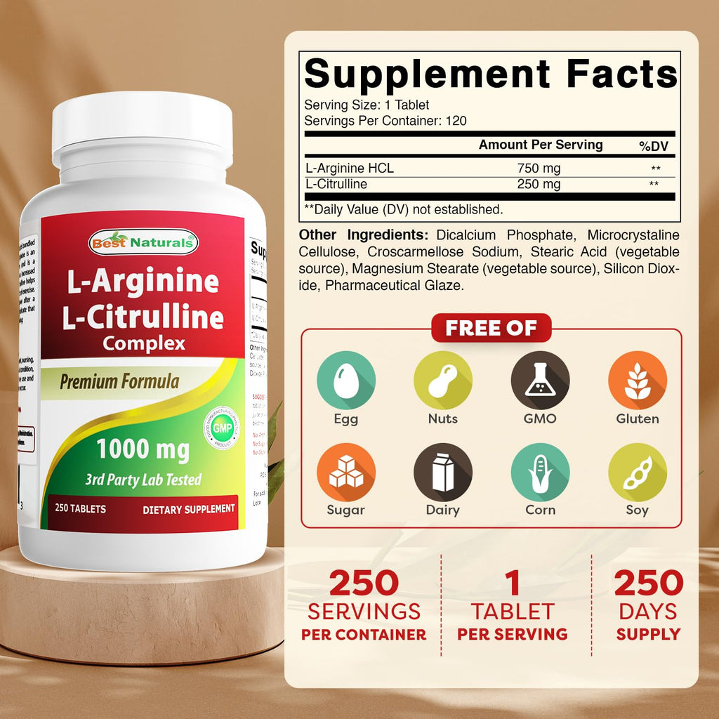benefits of l-arginine supplements