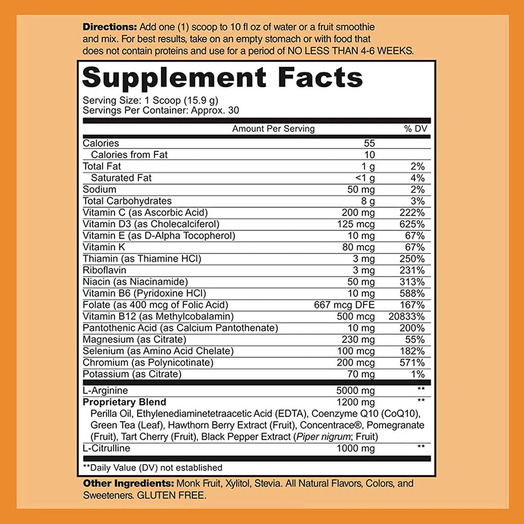 benefits of l-arginine supplements