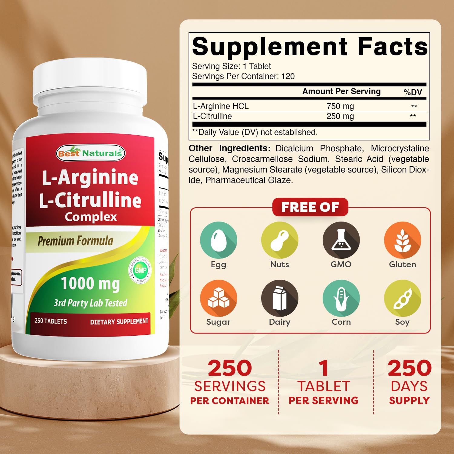 benefits of l-arginine supplements