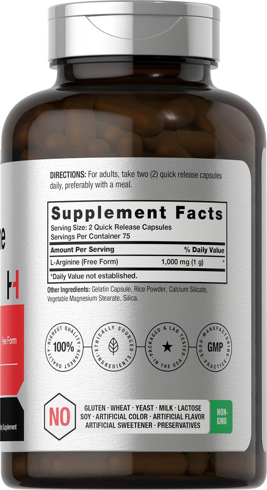 benefits of L-Arginine supplements