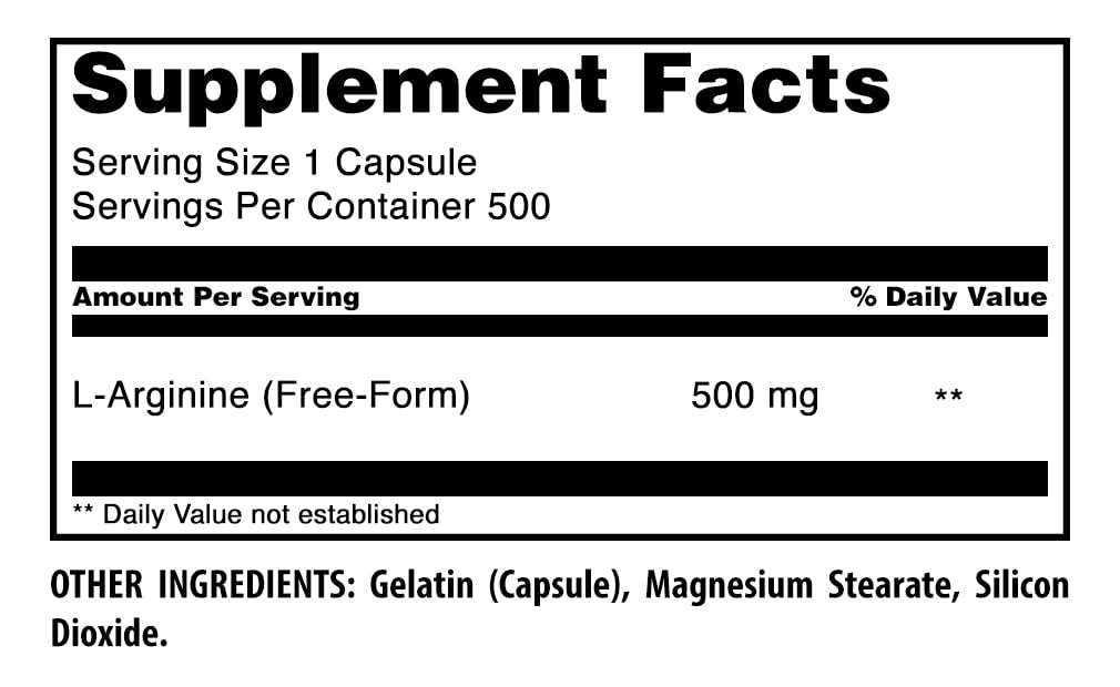 benefits of l-arginine supplements
