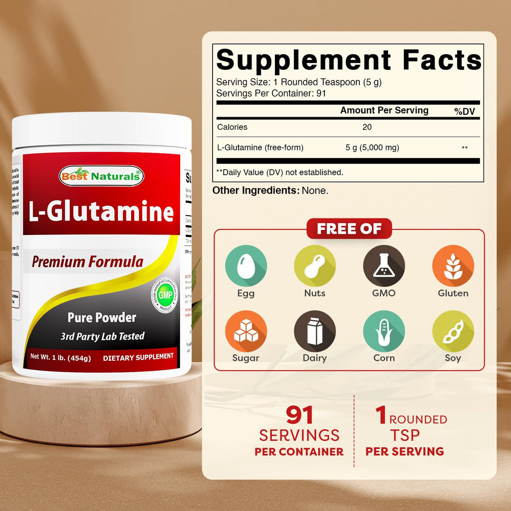 benefits of l-glutamine for athletes