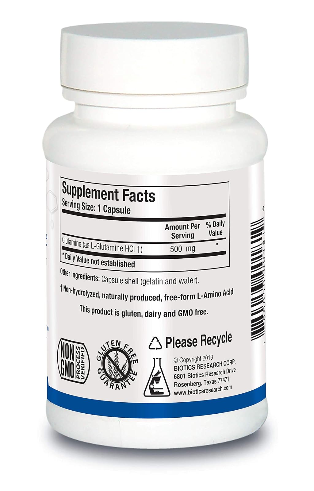 benefits of l-glutamine for recovery