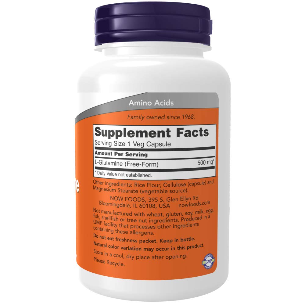 benefits of l-glutamine for recovery