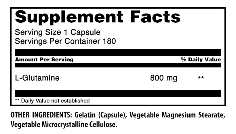benefits of l-glutamine for recovery