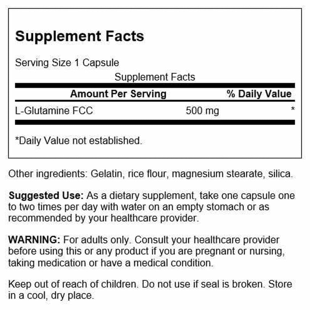Benefits of L-Glutamine for recovery