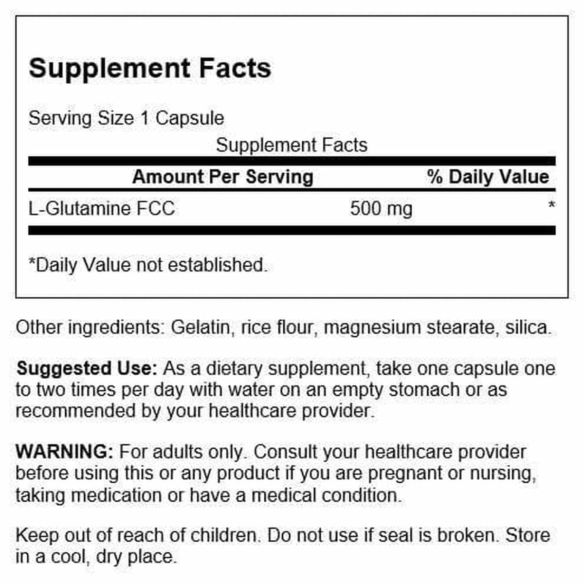 Benefits of L-Glutamine for recovery