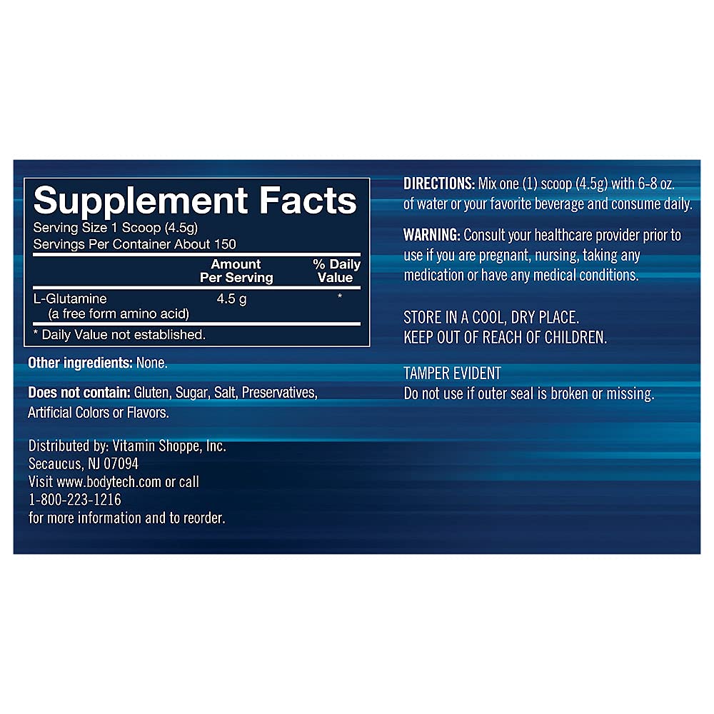 benefits of l-glutamine for recovery