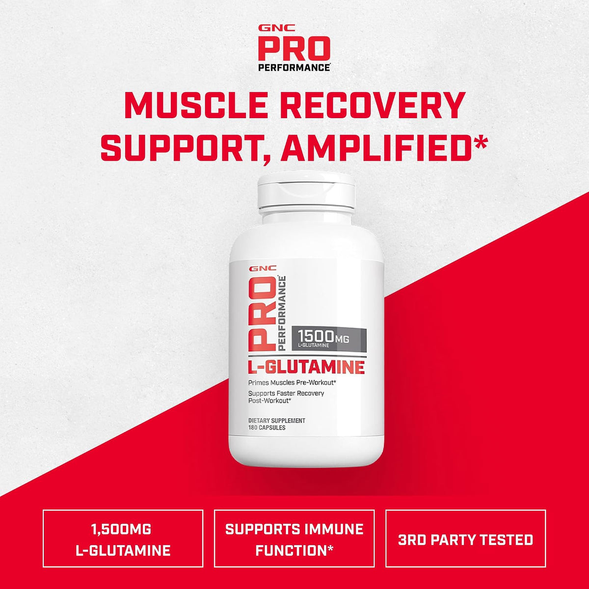 benefits of L-Glutamine for recovery