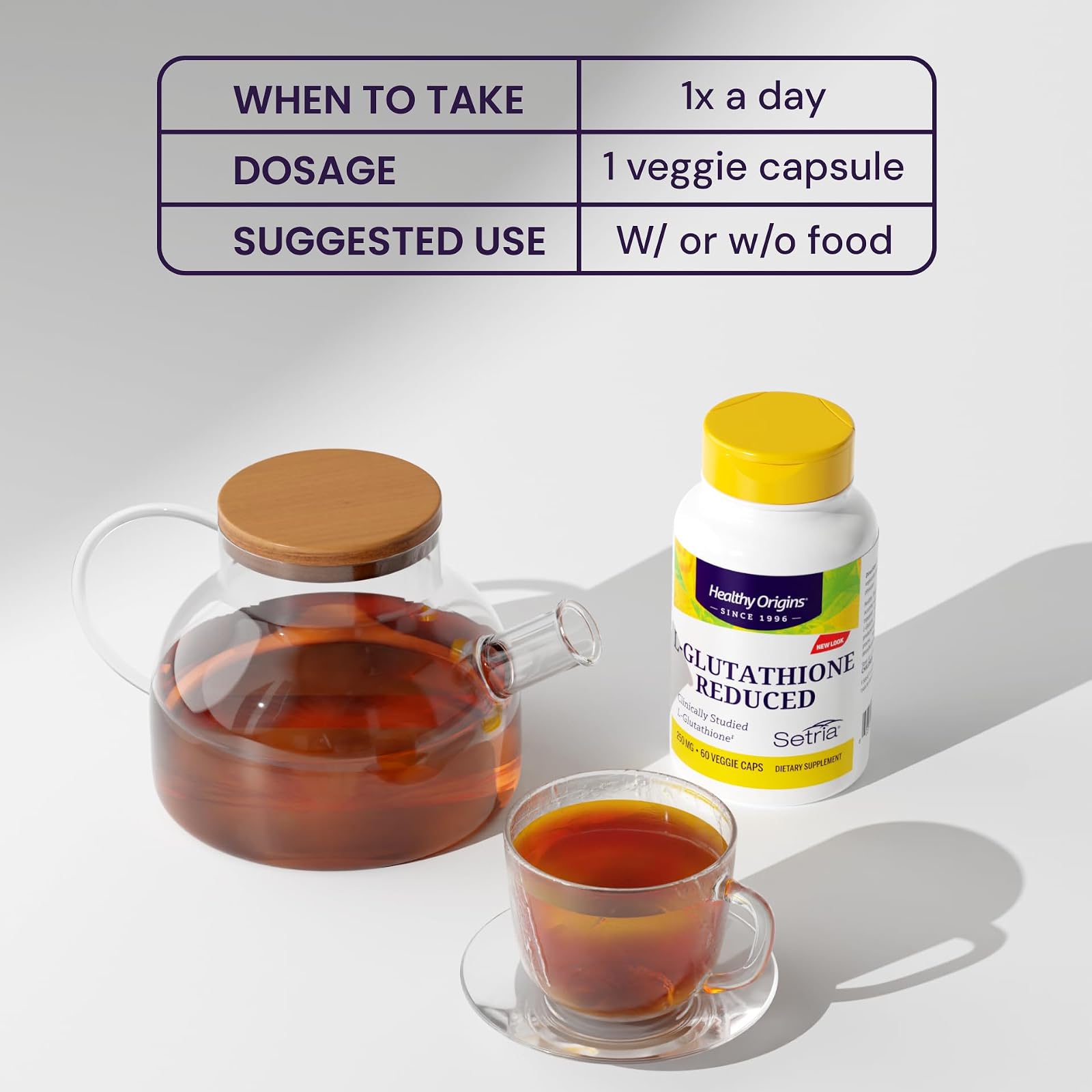 Benefits of L-Glutathione capsules