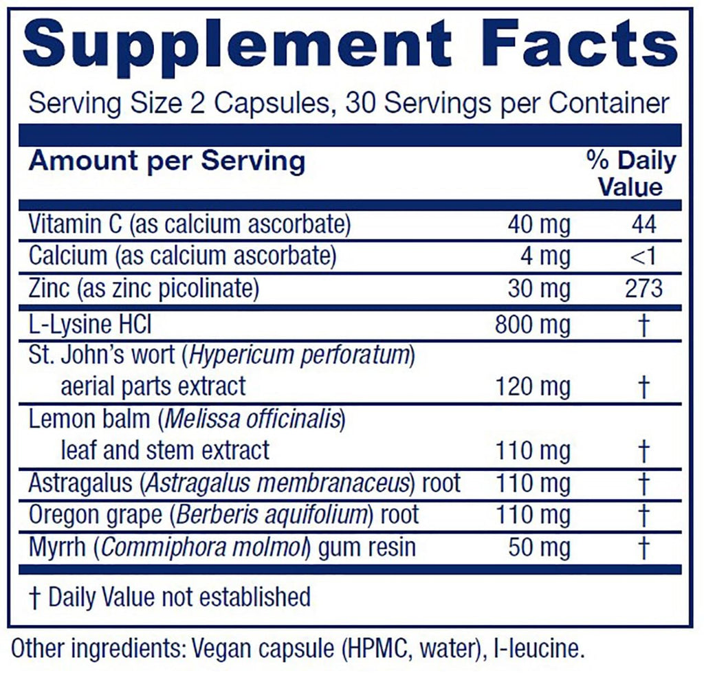 benefits of l-lysine for cold sores