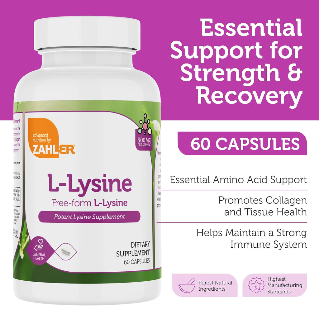 Benefits of L-Lysine for cold sores