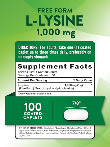benefits of l-lysine for health