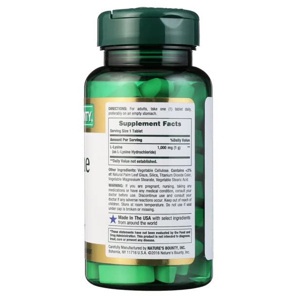 benefits of l-lysine for immune support