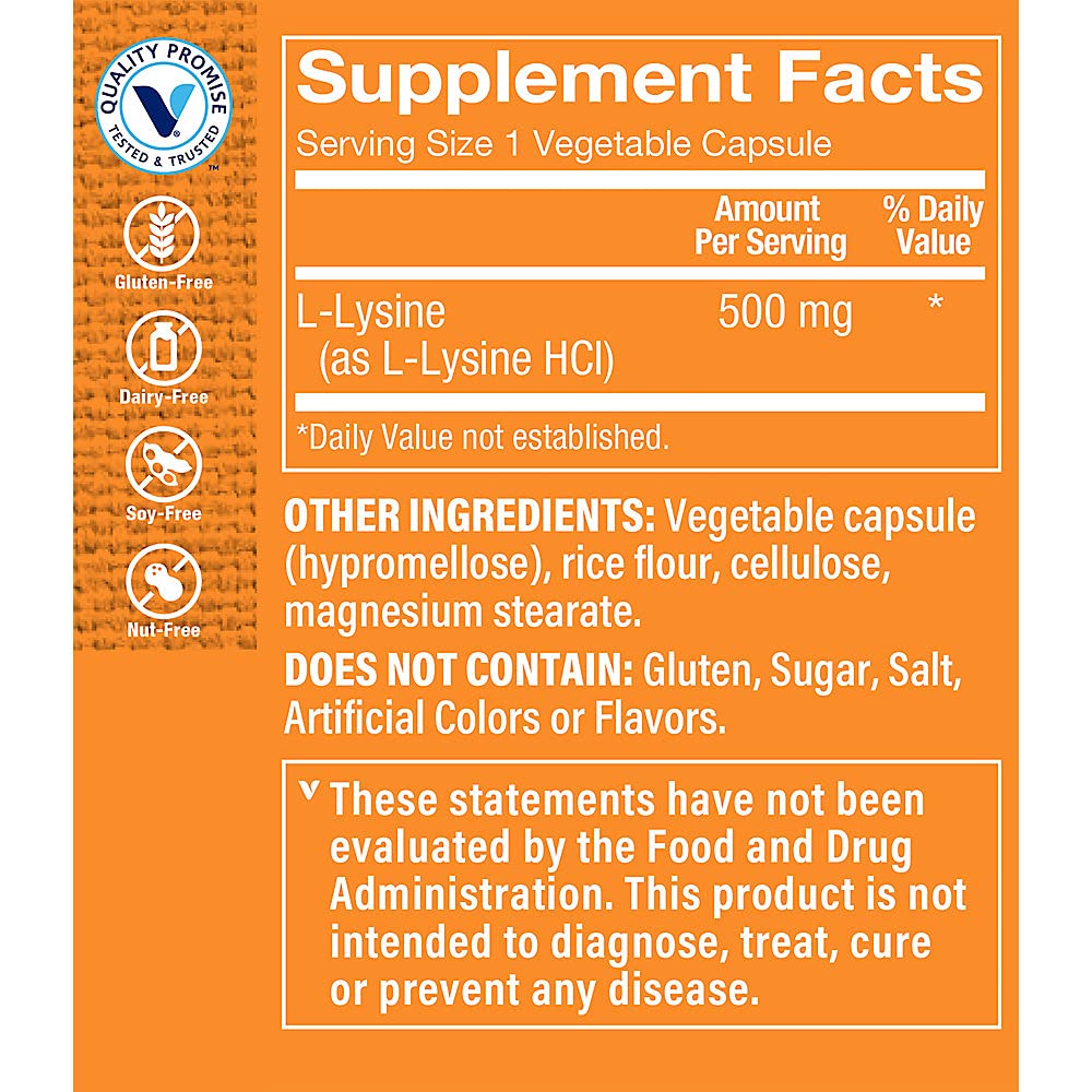 benefits of l-lysine for skin health