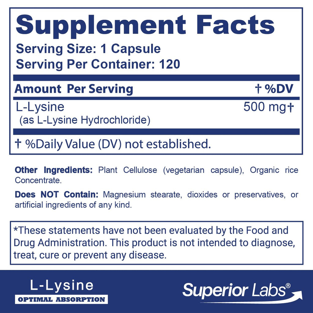 benefits of l-lysine for skin health