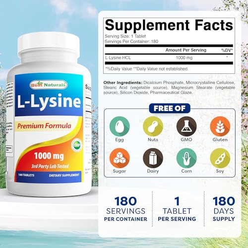 benefits of l-lysine for skin health