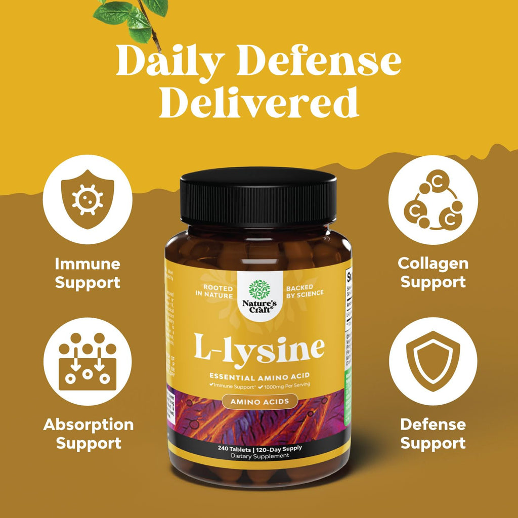 benefits of l-lysine for skin health