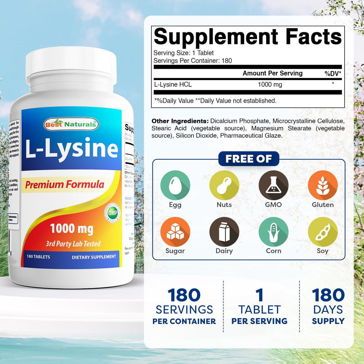benefits of l-lysine for skin health