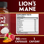 benefits of lion's mane mushrooms
