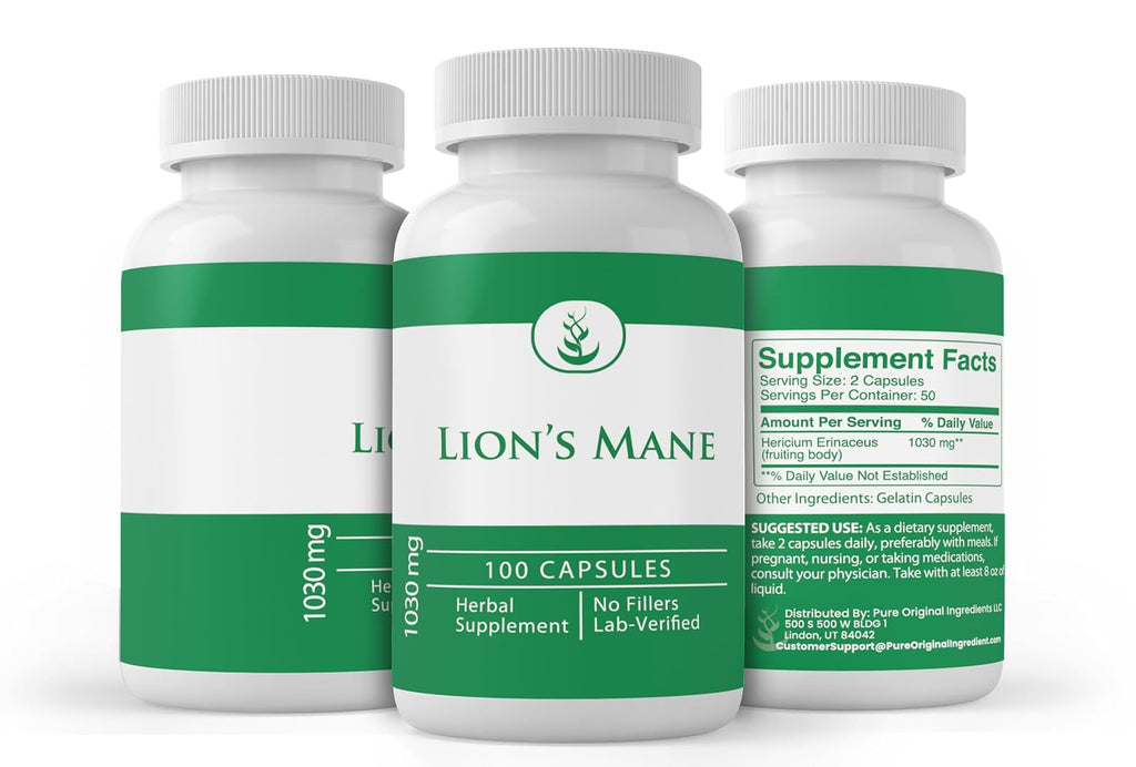 benefits of lion's mane mushrooms