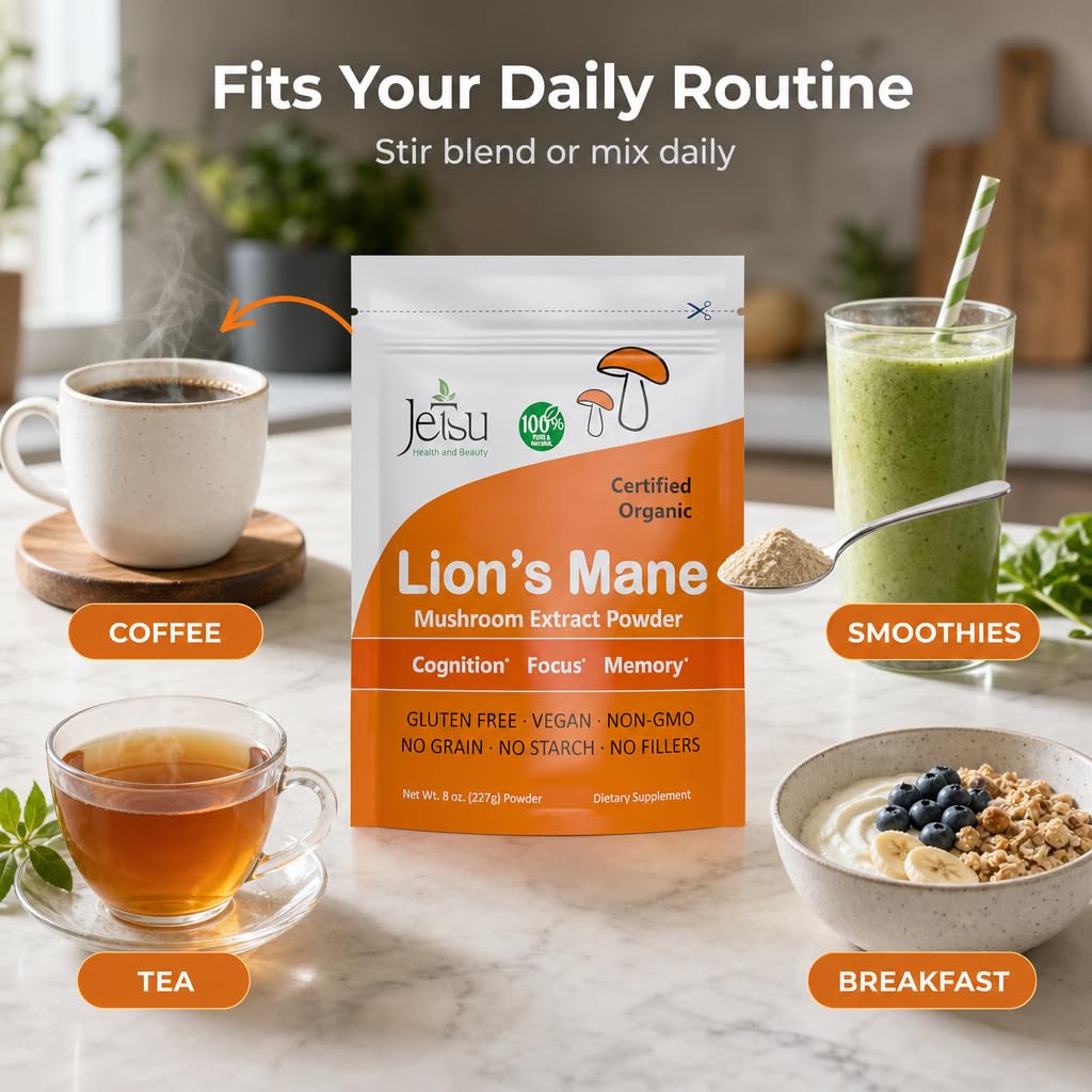 benefits of lion's mane powder