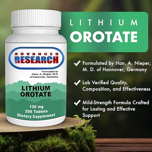 benefits of lithium orotate supplements