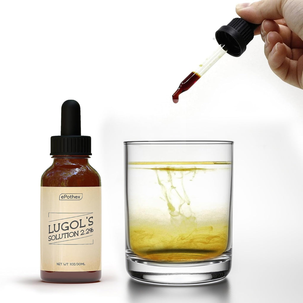 benefits of Lugol's iodine solution