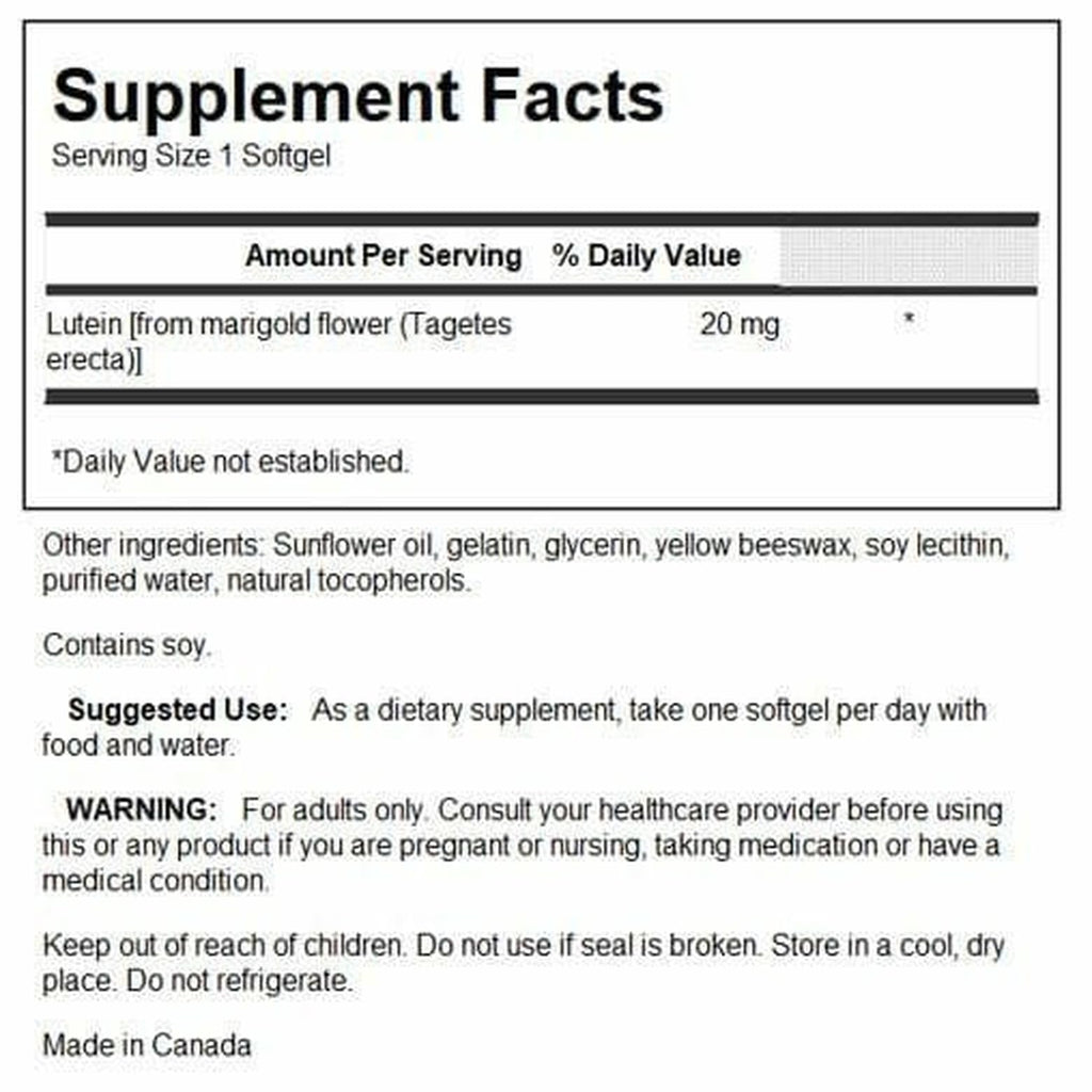 benefits of lutein for eye health