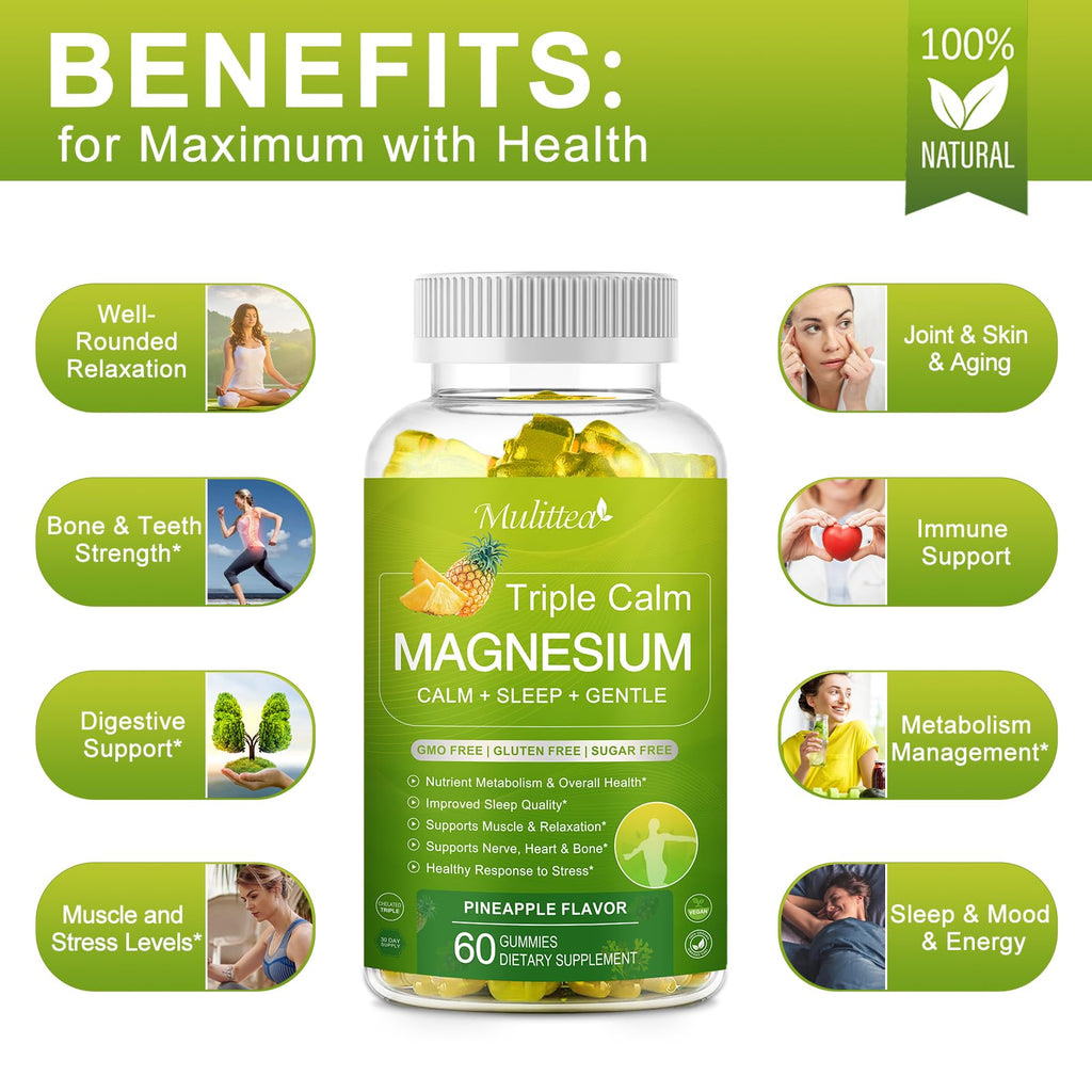 benefits of magnesium glycinate supplements