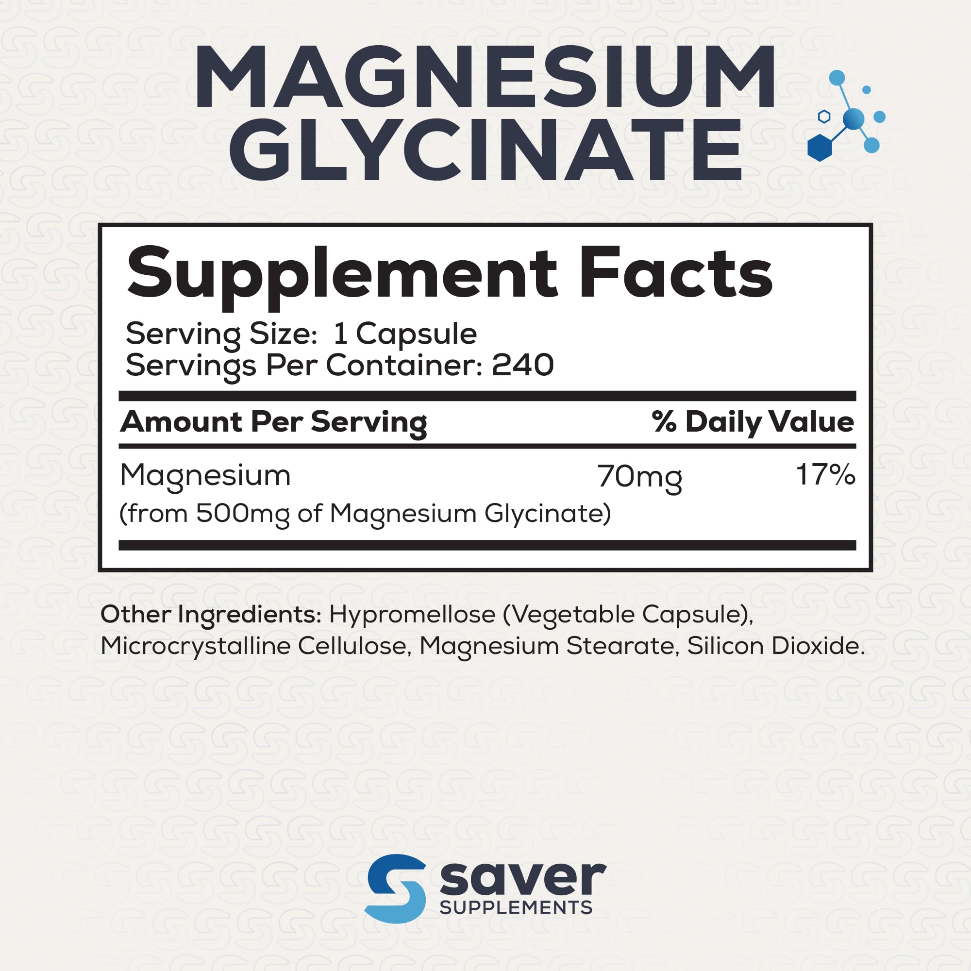 benefits of magnesium glycinate