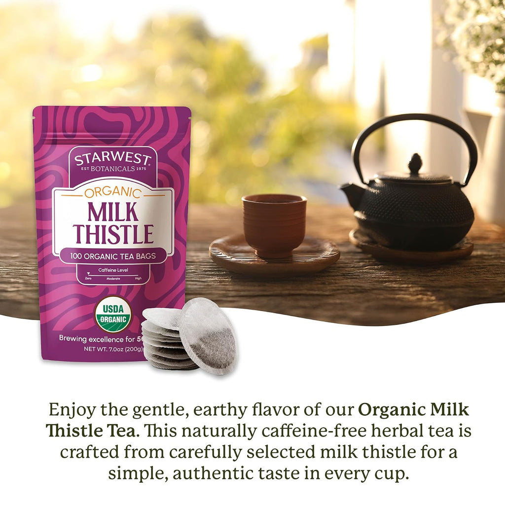 benefits of milk thistle herbal tea