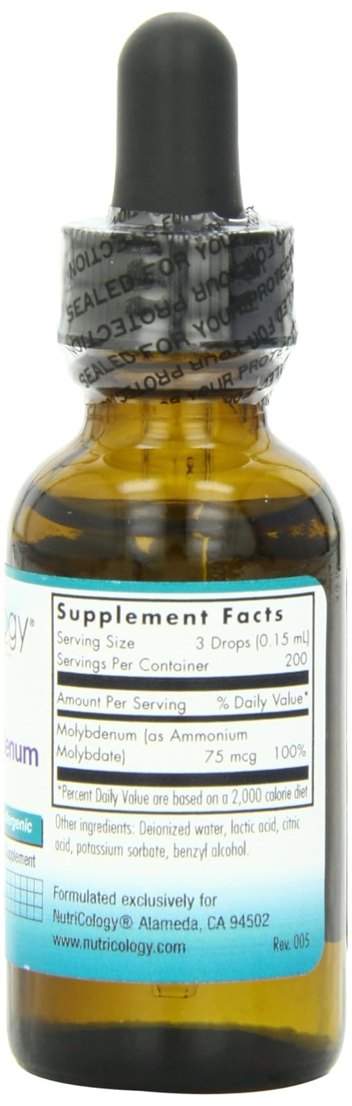 Benefits of molybdenum supplements