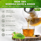 benefits of moringa and ginger